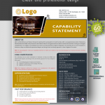 Engineering Capability Statement Template » Capability Statement Lab